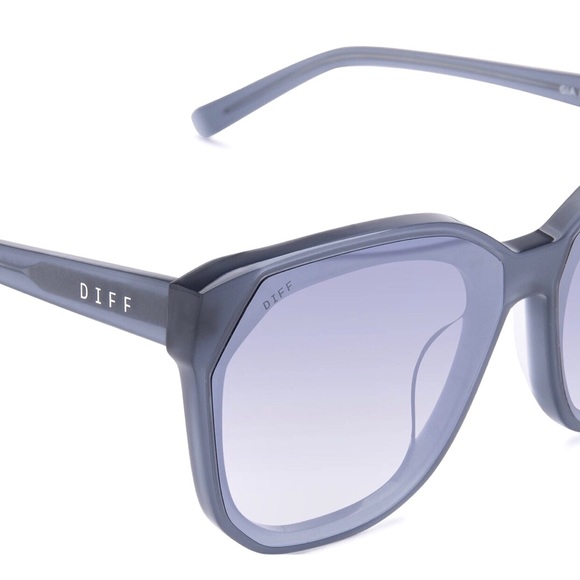 Diff Eyewear | Accessories | Diff Gia Sunglasses Hazy Sapphire Grey ...